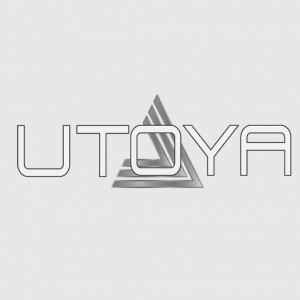Utoya Hat Logo Black Flex Fit - Utoya Organics