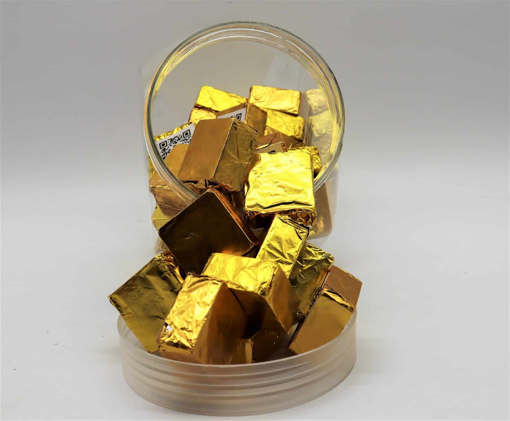 Delta 8 Chocolate Square Singles or Four Packs - Utoya Organics