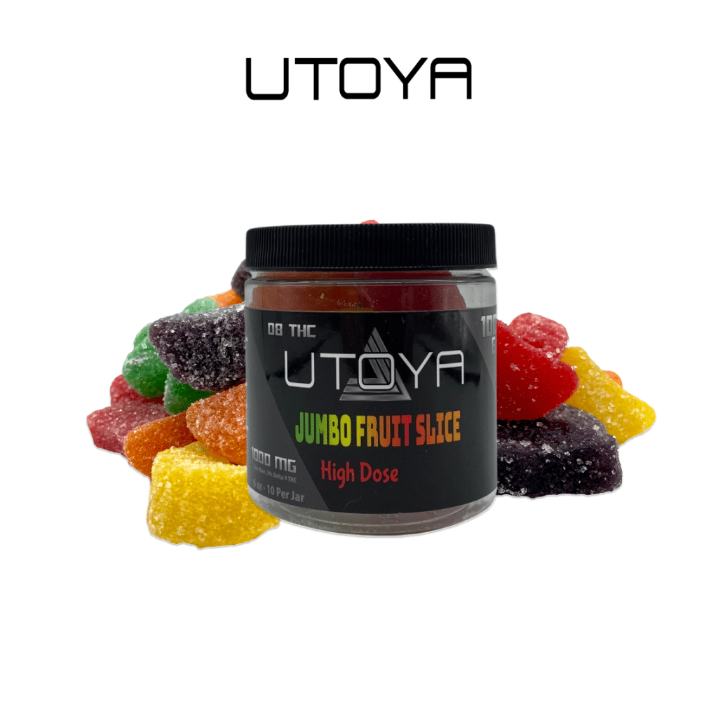 Delta 8 Candy | 100 mg | MAX Strength Jumbo Fruit Slice Candy