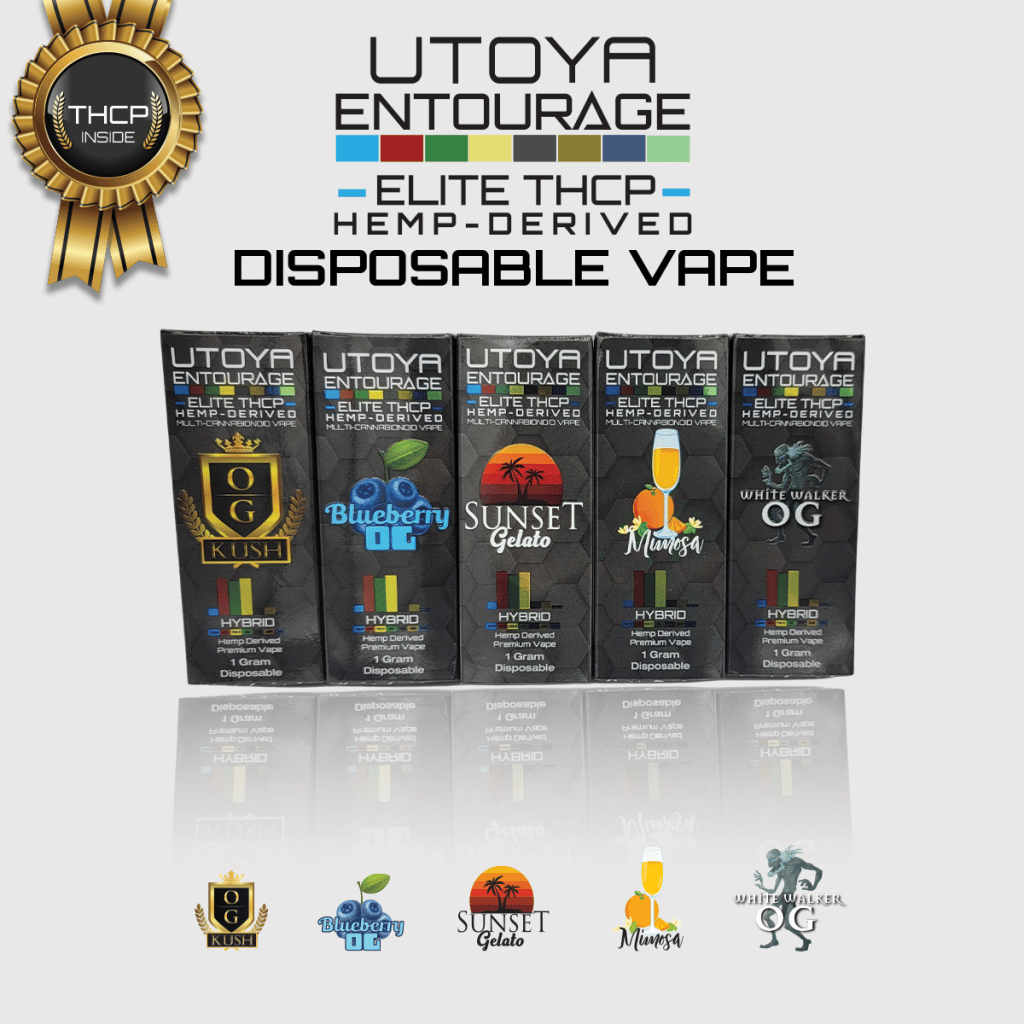 Utoya - Delta 8, THCP, THC-O, HHC, CBD, and More