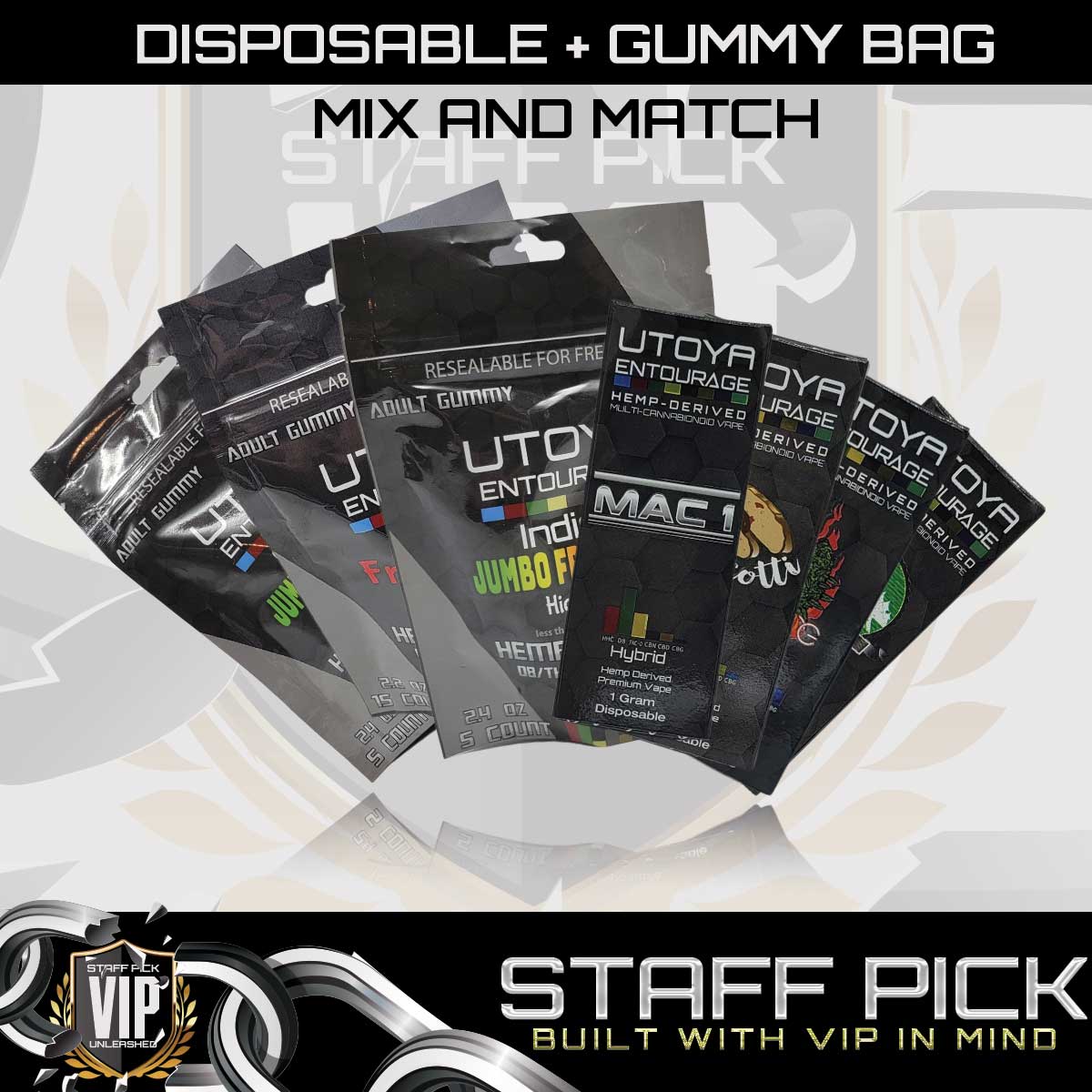 Utoya - Buy D8, Delta 9, THCP, THC-O, HHC, CBD, and More