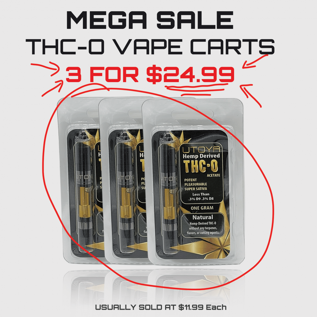 Utoya - Buy D8, Delta 9, THCP, THC-O, HHC, CBD, and More