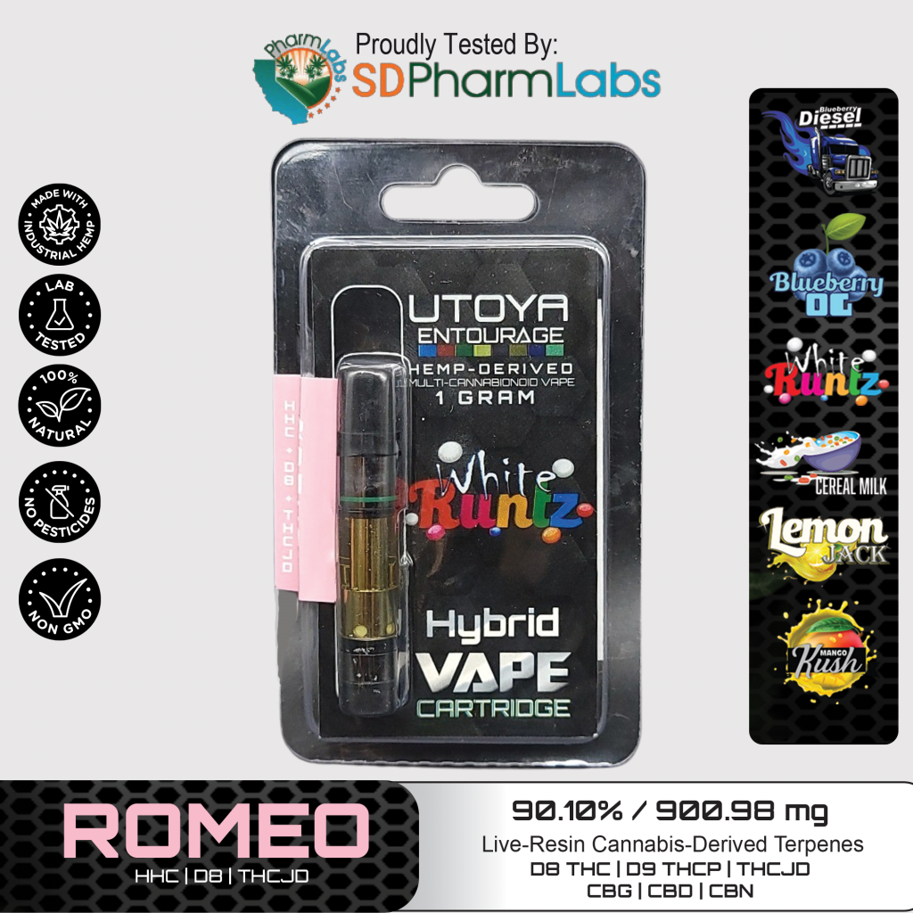 1-Gram THCJD Vapes [ROMEO] - UTOYA