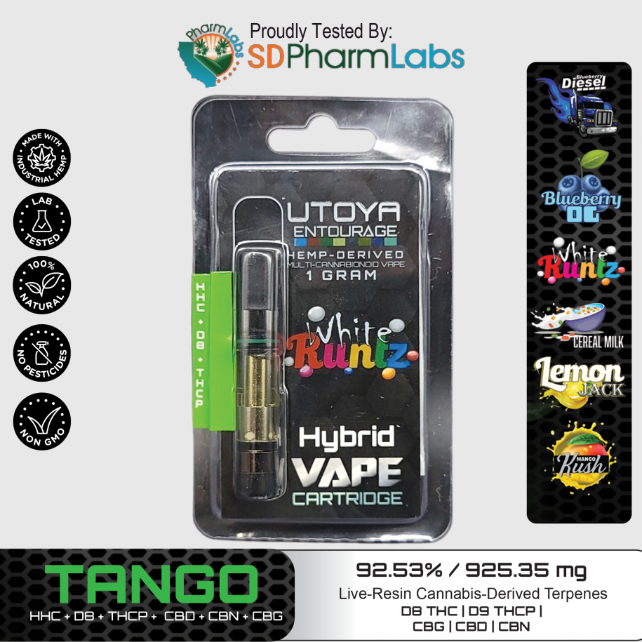 1-Gram THCP Vapes [TANGO] - Utoya Organics