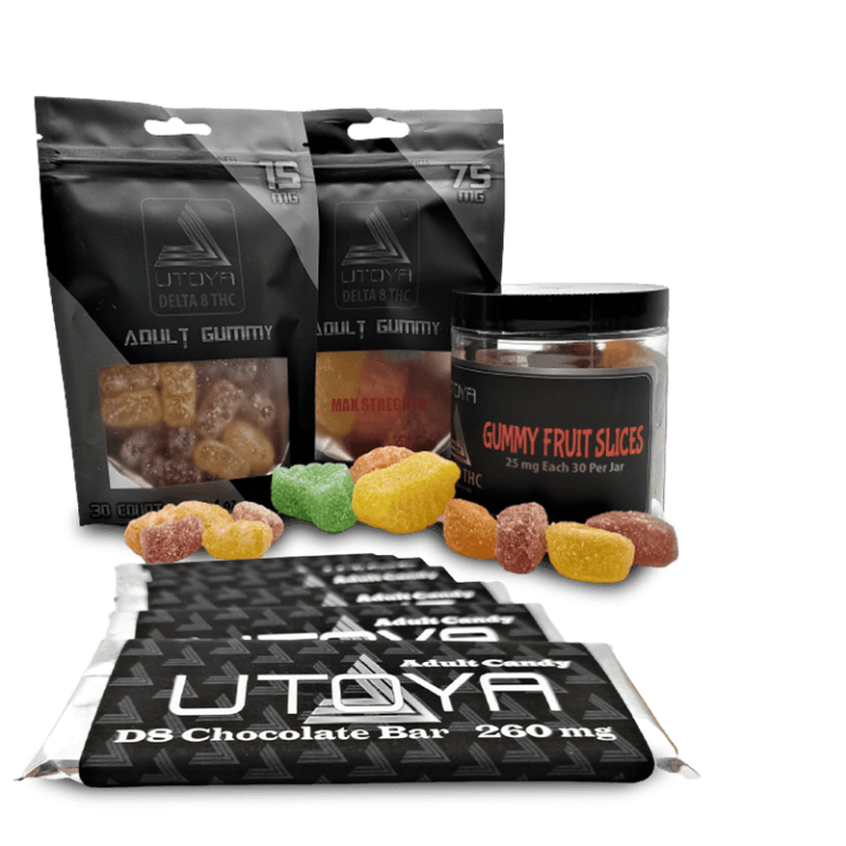 Delta 8 Edible Dosing: How Much Is Too Much? | Utoya | Shop Now